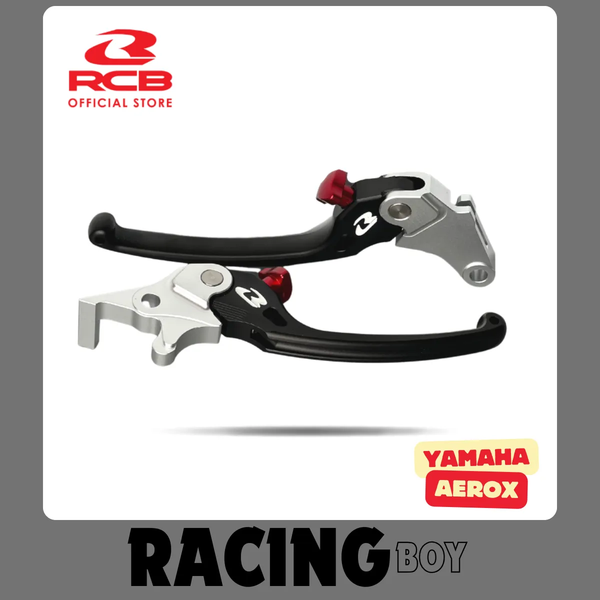 RACING BOY RCB Alloy Brake Lever Set S3 Series for yamaha aerox | Lazada PH