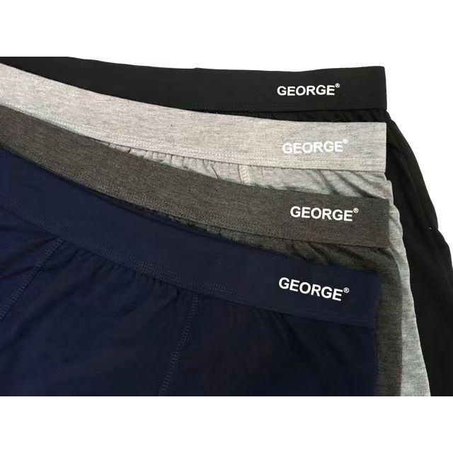 5503 GEORGE Men’s Boxer Short 2in1/ Cotton Stretchable | Lazada PH