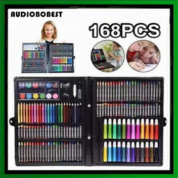 168 PCS Kids Super Mega ART Coloring Set Art Set，good idea gifts，Best ...