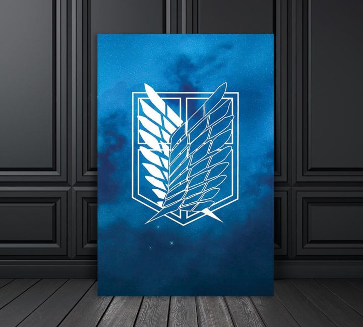 Hiasan Dinding Rumah Anime Attack on Titan/ Wall Decor AOT 9 mm ...