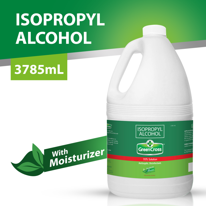 Green Cross Isopropyl Alcohol with 70% Moisturizer (3785 mL) | Lazada PH
