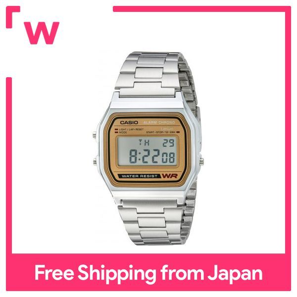 Casio CASIO Watch Standard Digital A158WEA-9 Gold Men's Overseas Model Reimported | Lazada PH