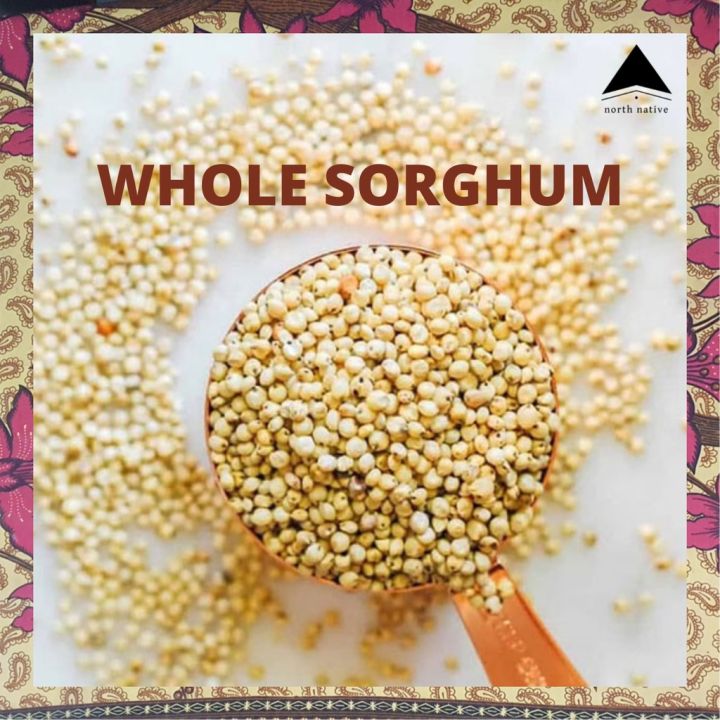 Sproutable Whole Sorghum Grains, 1kg, High Fiber, Vegan, Whole Grain ...