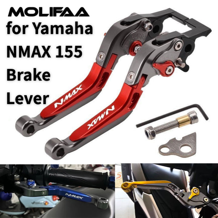 Motorcycle Clutch Brake Lever for Yamaha NMAX 155 Extendable Adjustable ...