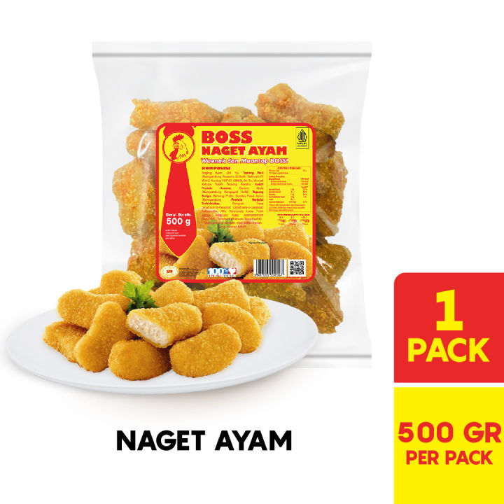 BOSS Nugget Ayam 500 Gr | Lazada Indonesia
