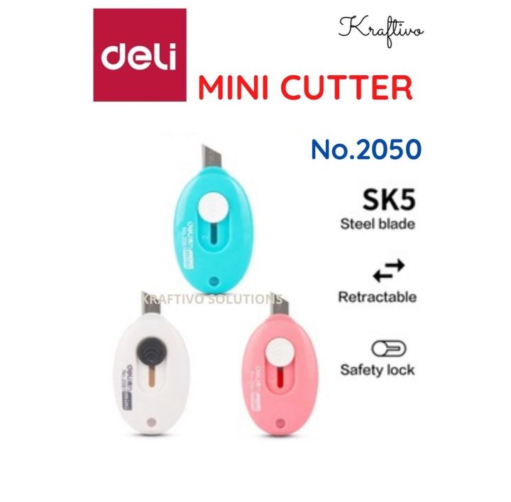 [Deli No. 2050 ] DELI Mini Fashionable Design Manual Lock Cutter E2050 ...