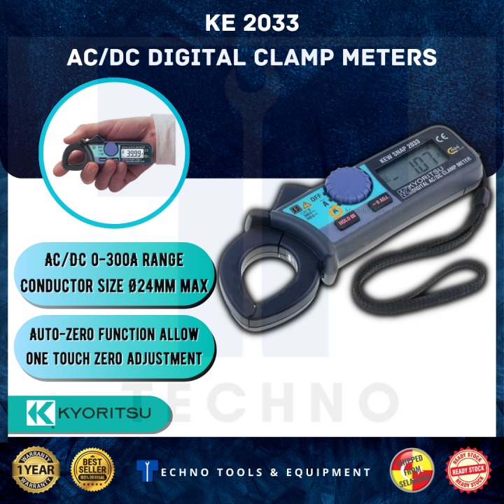 Kyoritsu 2033 Digital Clamp Meter | Lazada