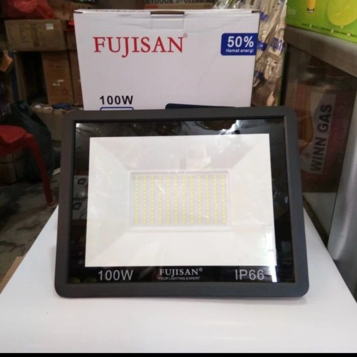 Xylo.co 35 - FUJISAN LAMPU LED SOROT 100W READY PUTIH DAN KUNING ...