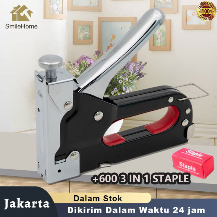 Staple Gun Alat Pemampat Multifungsi/ Stapler Tembak / Cekrekan ...