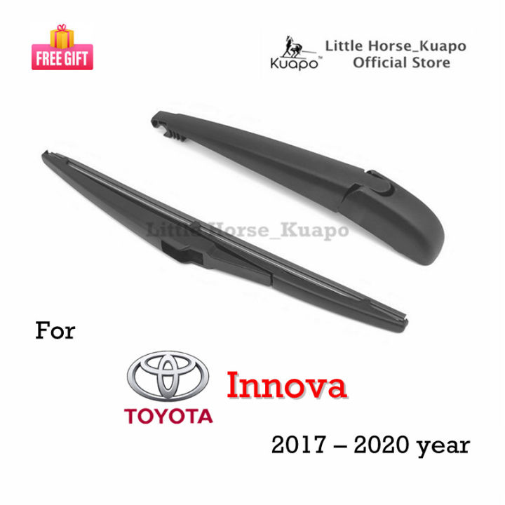 (Kuapo Quality) 2017 to 2022 Toyota Innova Rear Wiper Assembly (Set/Arm ...