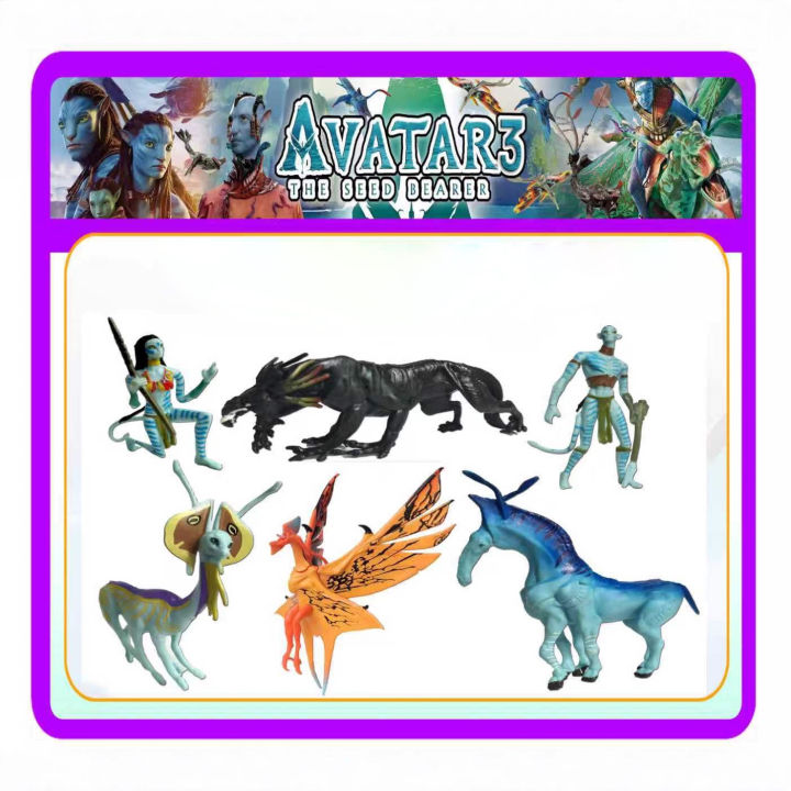 HZ Avatar Fire and Ash Desk Action Figure Movie Merchandise Collections ...