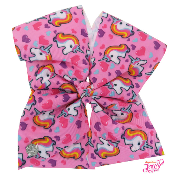 Jojo Siwa Bow With Clip (Cute Pink Unicorn) | Lazada