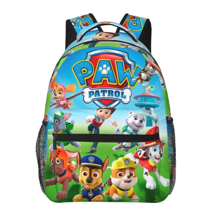 Paw Patrol Backpack Korean Style Canvas Student School Bag Japanese ...