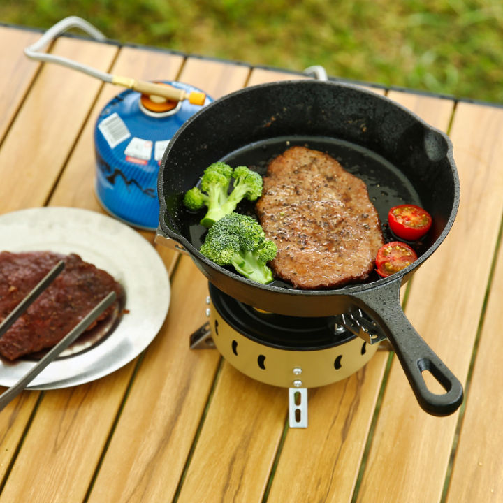Outdoor cookstoves picnic 5 portable folding dew camping stove butane ...