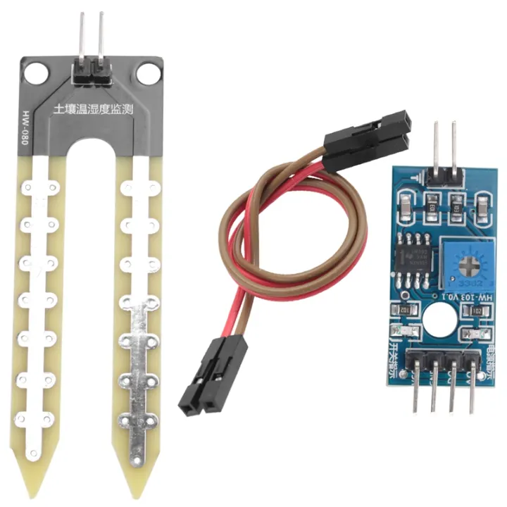 Soil Hygrometer Detection Module Moisture Sensor FC-28 DC 3.3V-5V ...