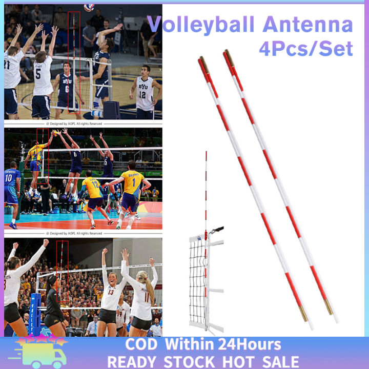 [Fast Delivery] 1 Pair Volleyball Antenna Marker Set | Lazada PH