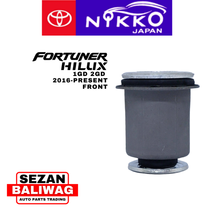 NIKKO JAPAN ARM BUSHING LOWER MEDIUM TOYOTA FORTUNER HILUX 2016-2022 ...