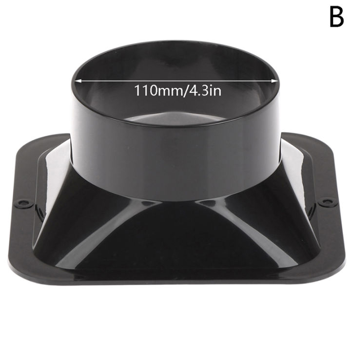 GNStore[COD] 100-150mm Long FLANGE DUCT Fan hose Connector ท่อระบาย ...