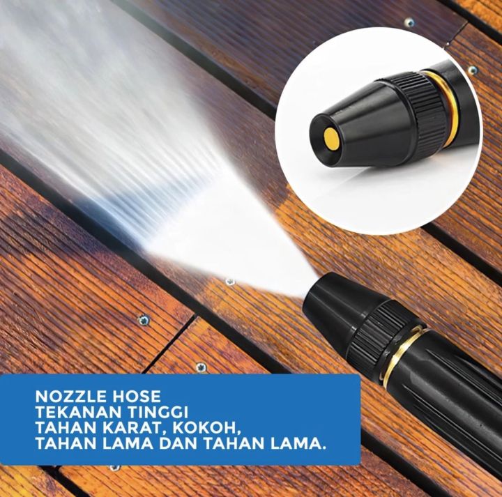 Kepala Semprotan Air Hose Nozzle Selang Stream Cuci Mobil Semprotan ...