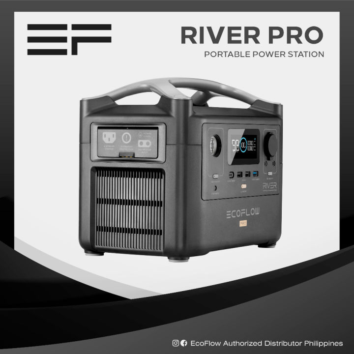 Ecoflow River Pro (Open Box) Portable Power Station 720Wh Capacity ...