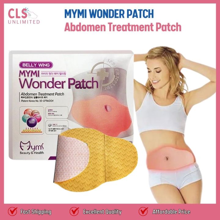 ORIGINAL and EFFECTIVE MYMI Belly Wonder Patch Quick Slimming Patch Belly Slim Patch Abdomen ...