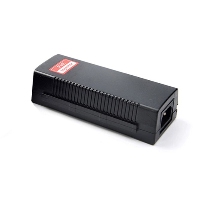 Poe Injector 48V 60W Output 100Mbps Power over Ethernet Single PoE ...