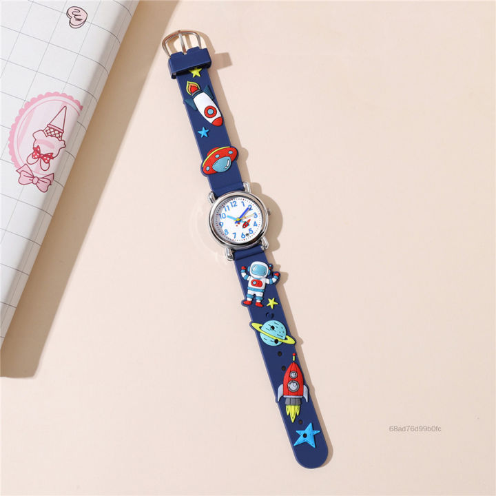 Children Quartz Wrist Watch Easy to Read Kindergarten Learn Time ...