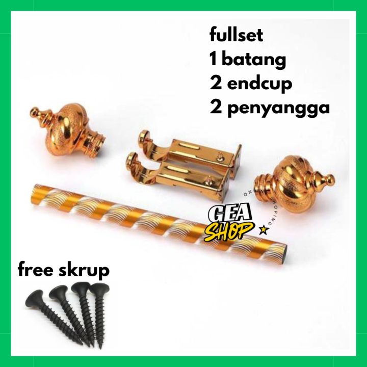 Request ukuran Batang gorden fullset | Lazada Indonesia
