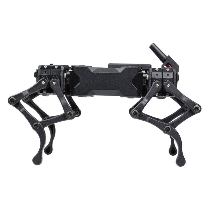 Micro-snow WAVEGO 12-DOF bionic quadruped robot dog based on raspberry ...