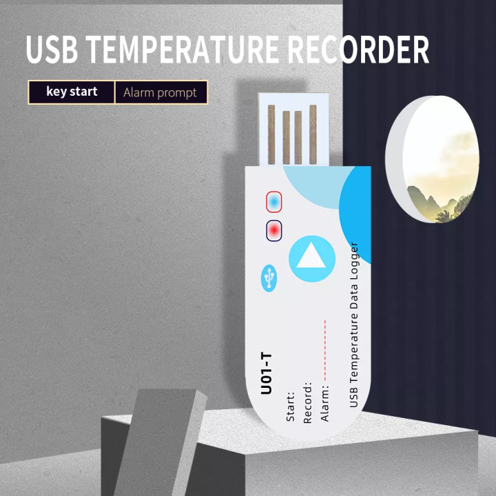 USB Temperature Humidity Data Logger Quickly Read Accurate Data USB ...