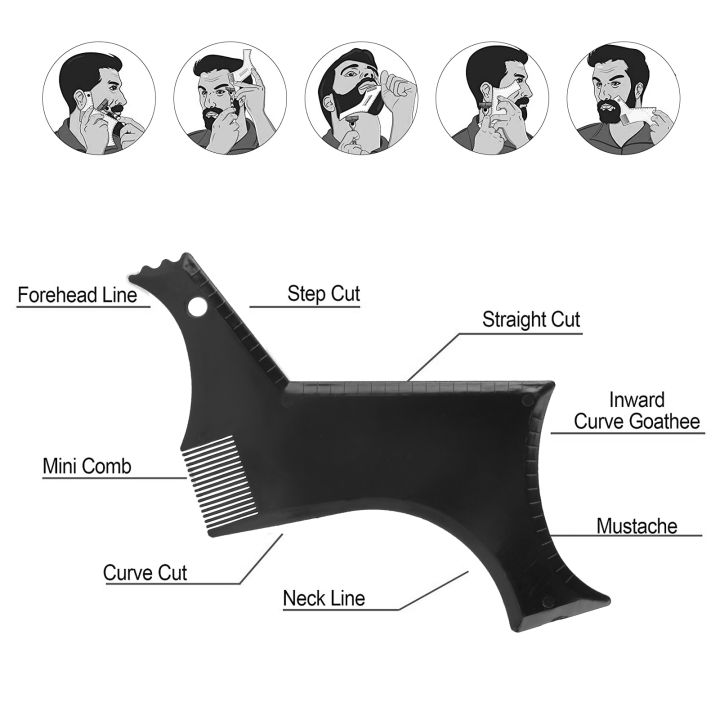 Line Up Beard Shaping Tool Beard Trimmer for Trimming Neckline ...
