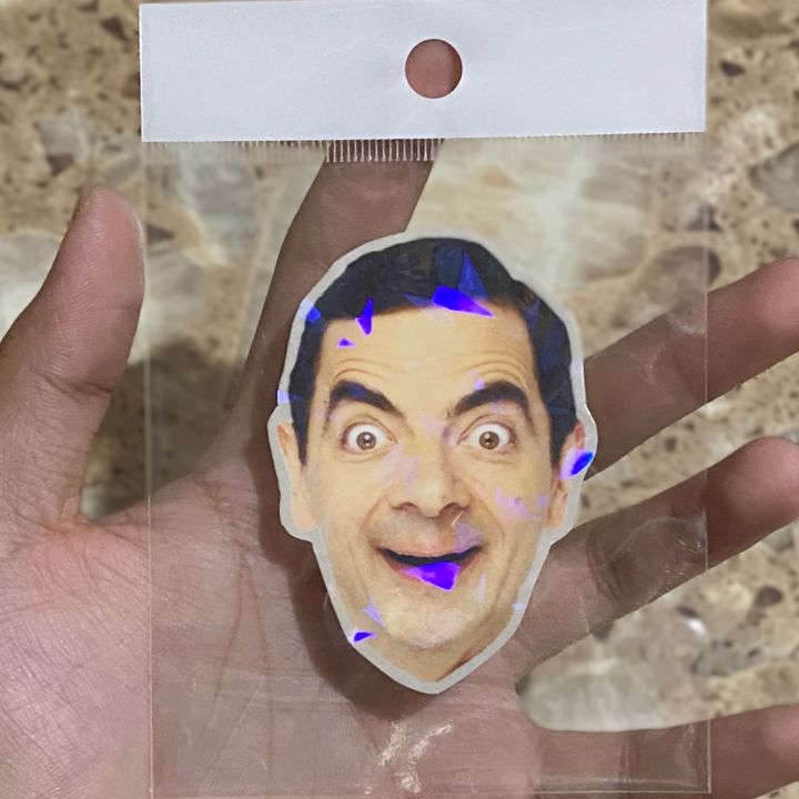 sticker mr. bean comedy actor decals waterproof stickers decal laptop ...