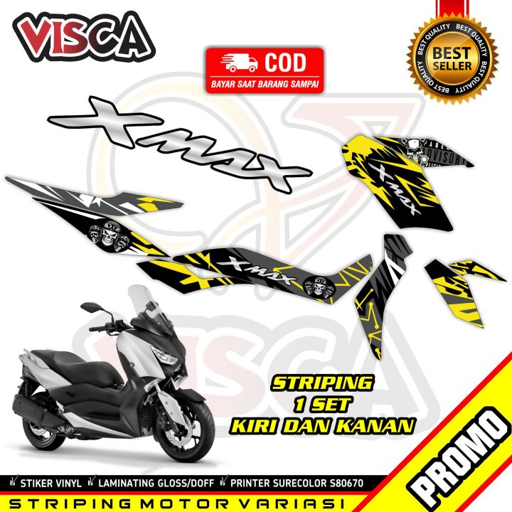 Striping Motor XMAX 250 Variasi - Stiker Yamaha XMAX 250 Lama Desain ...