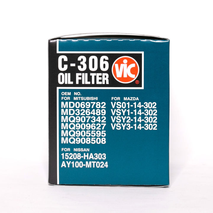 VIC Oil Filter C-306 for 4D55/4D56 engines (Pajero, L300, L200 ...