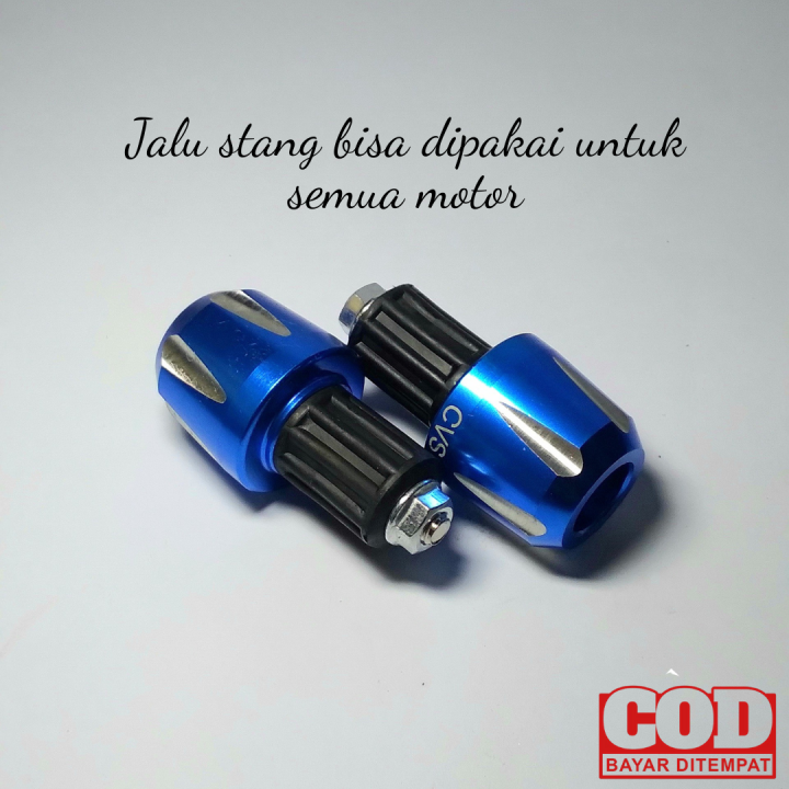 Jalu Stang Motor Variasi Full cnc Untuk Semua Motor-Biru | Lazada Indonesia