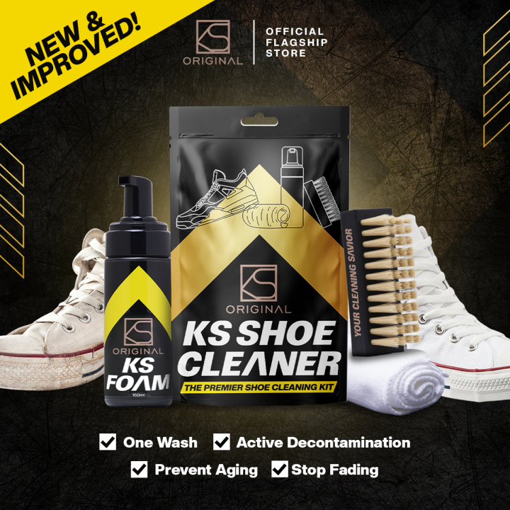 KS Shoe Cleaner Kit the Perfect Solution for Keeping Your White Shoes ...