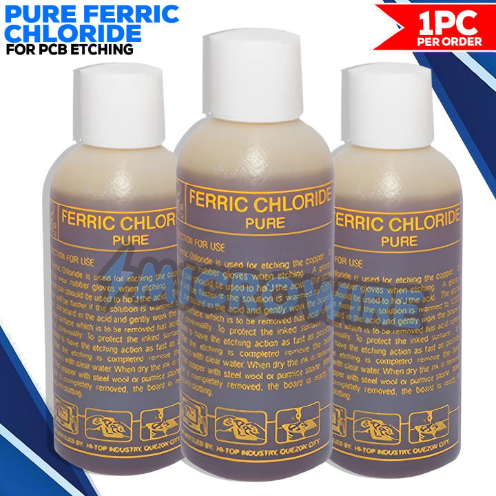 FERRIC CHLORIDE PURE 100ML FOR PCB ETCHING SOLUTION | Lazada PH