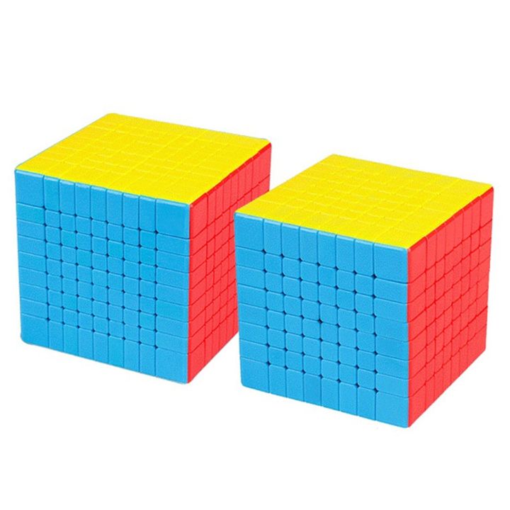 MOYU Speedcube Meilong Magic Cube Stickerless 4X4 5X5 6X6 7X7 8X8 Speed ...