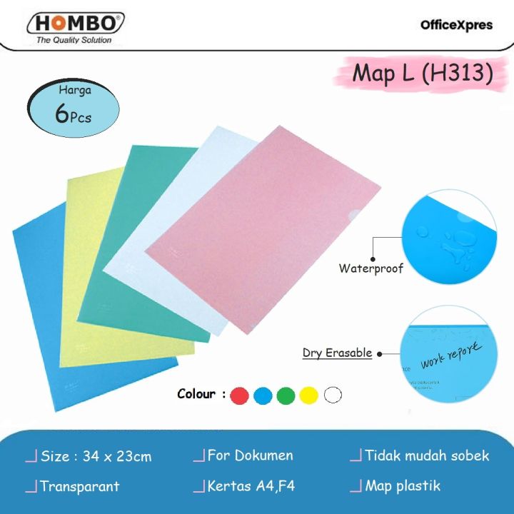 Map L A4 / Map Bening / Clear Sleeves H-313 / Clear Holder / Map ...