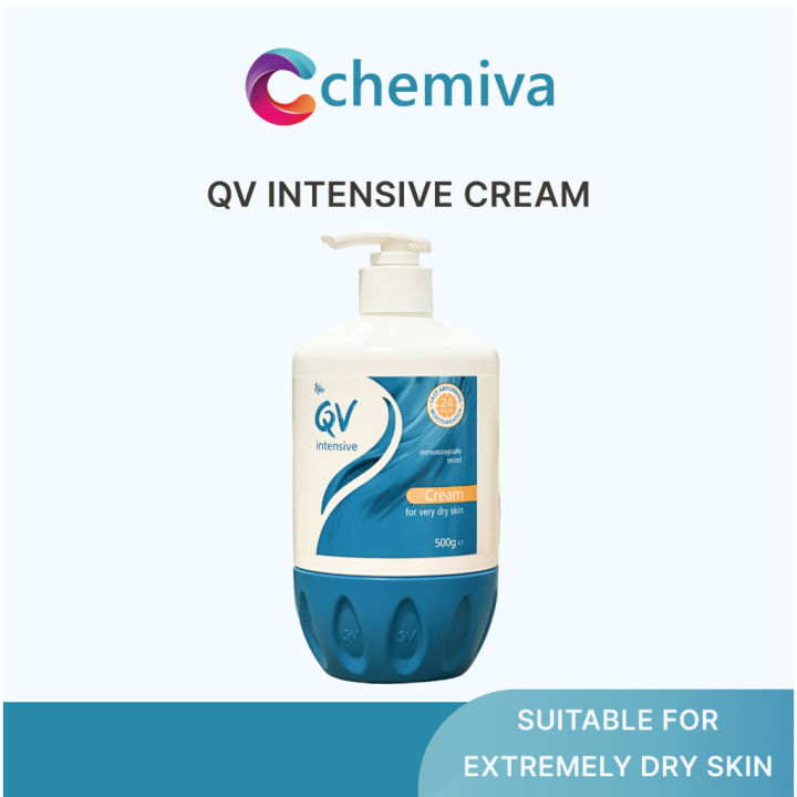 [Fast Shipping] QV Intensive Cream, 500g - For Very Dry Skin l 24-hour ...