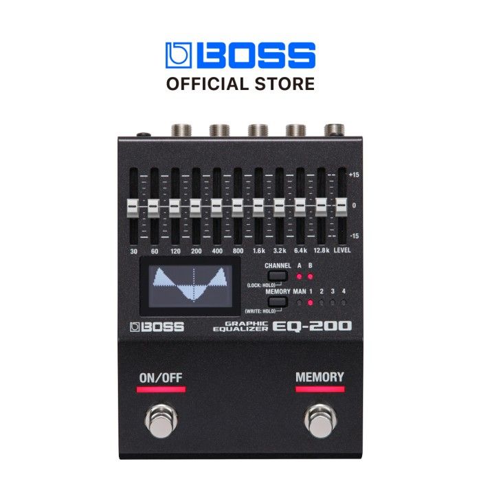 BOSS EQ-200 GRAPHIC EQUALIZER PEDAL EFEK GITAR | Lazada Indonesia