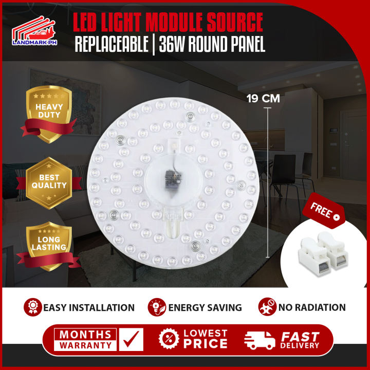 LED Ceiling Light Replacement - LED Light Source Module LED Bulb Light ...