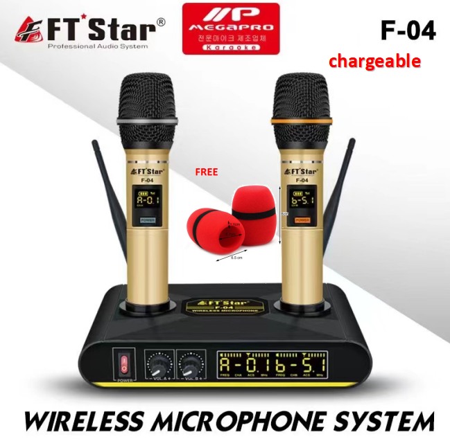 New recommended FT star Rechargeable 2 Channel Professional Wireless ...
