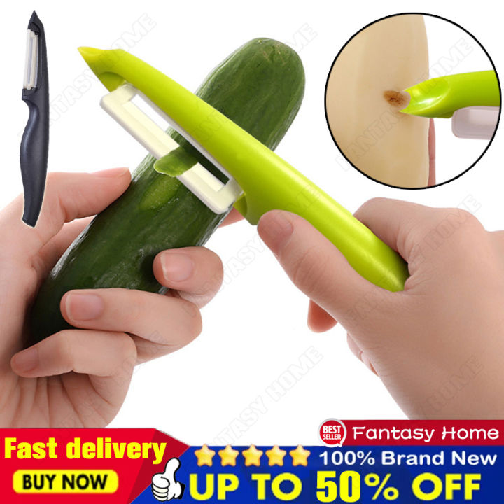 Vegetable Peeler, Peelers Ceramic Peeler, Vegetable K-nife Peeler for Chef, Great for Vegetables ...