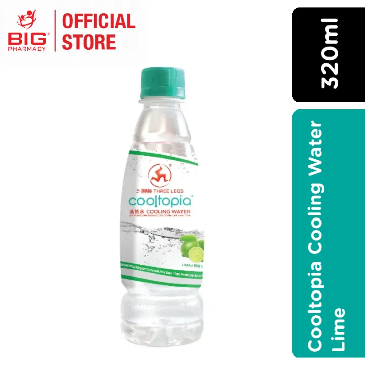 3Legs Cooltopia Cooling Water Lime 320ml | Lazada