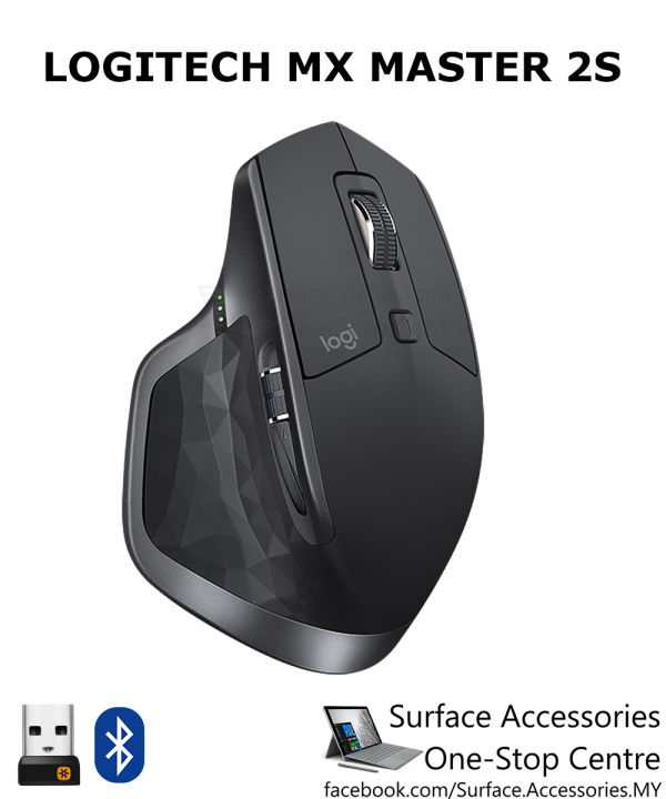 [MALAYSIA] Logitech MX Master 2S Wireless USB Mouse Wireless Bluetooth ...