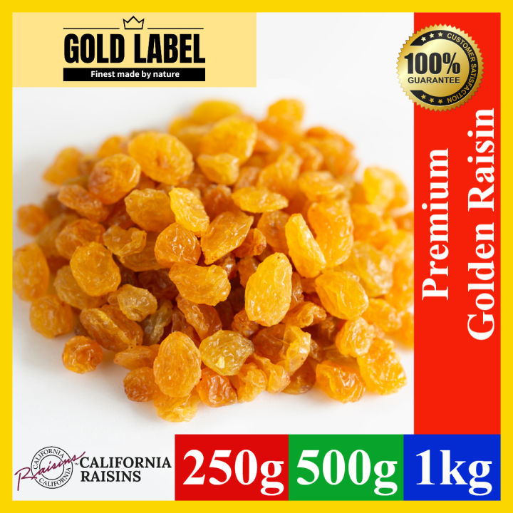 GoldLabel California Premium Golden Raisins (Unsweetened) / Kismis ...