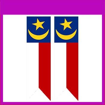 Bywafaz Car Plat Sticker - Melaka Flag / Bendera Melaka | Lazada