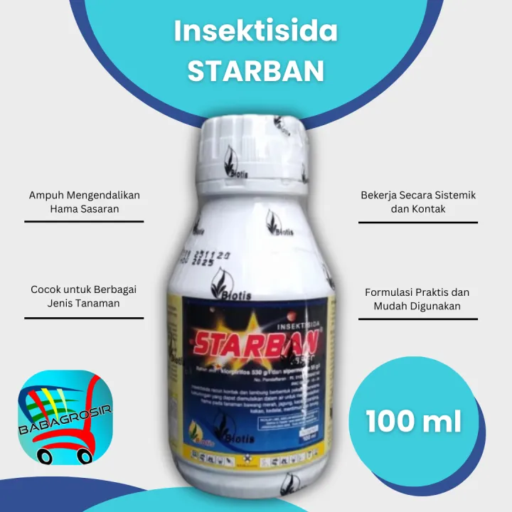 STARBAN 100ml INSEKTISIDA ULAT ORONG2 KAPER | Lazada Indonesia