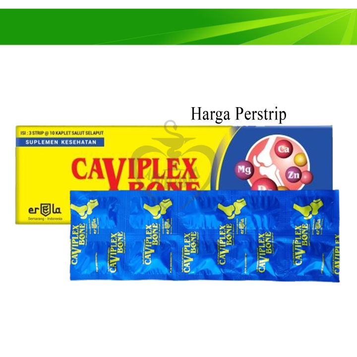Caviplex Bone Suplemen Kalsium Menjaga Kesehatan Tulang | Lazada Indonesia